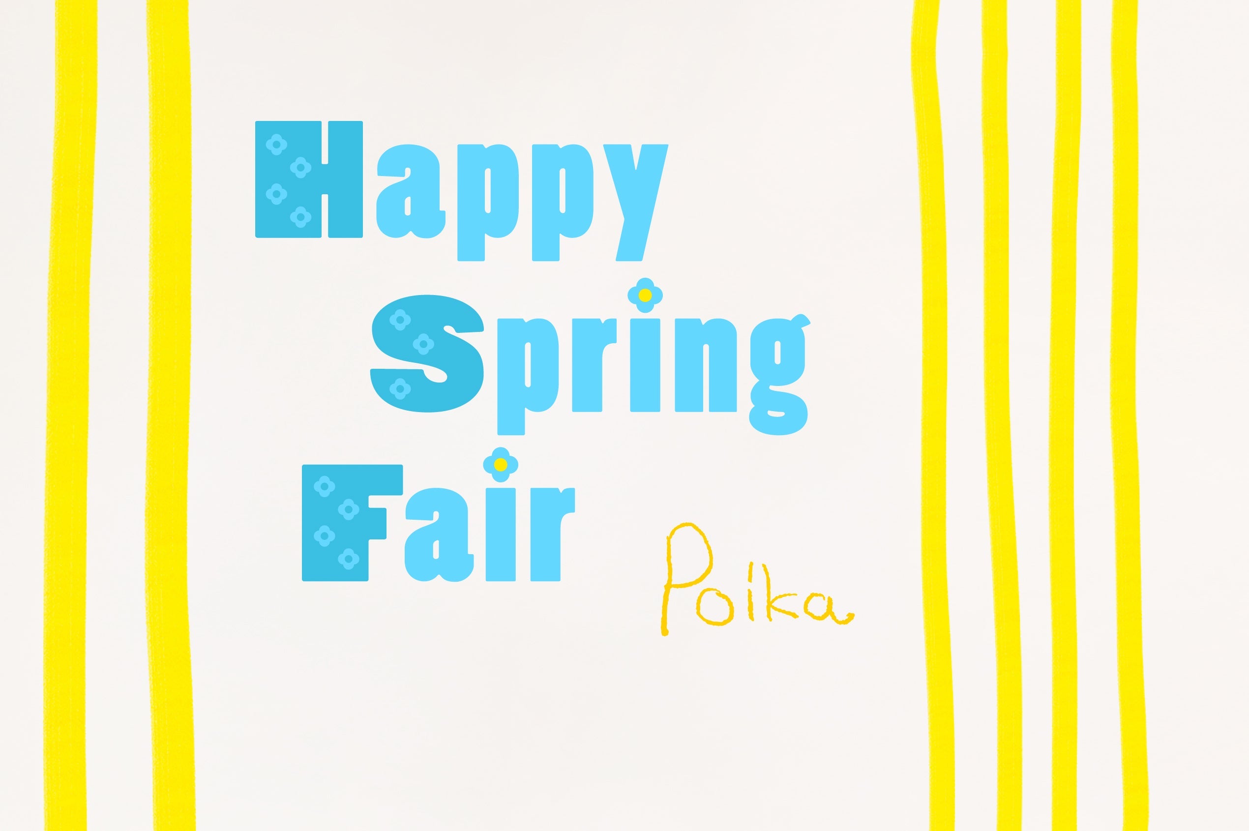 【Poika】SPRING FAIR !! – Creator Store